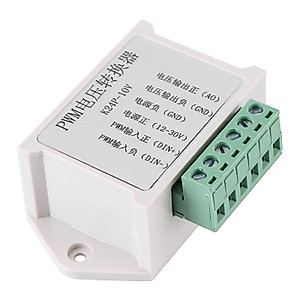 Hilitand PWM Converter Module Digital to Analog Voltage Converter Adapter White
