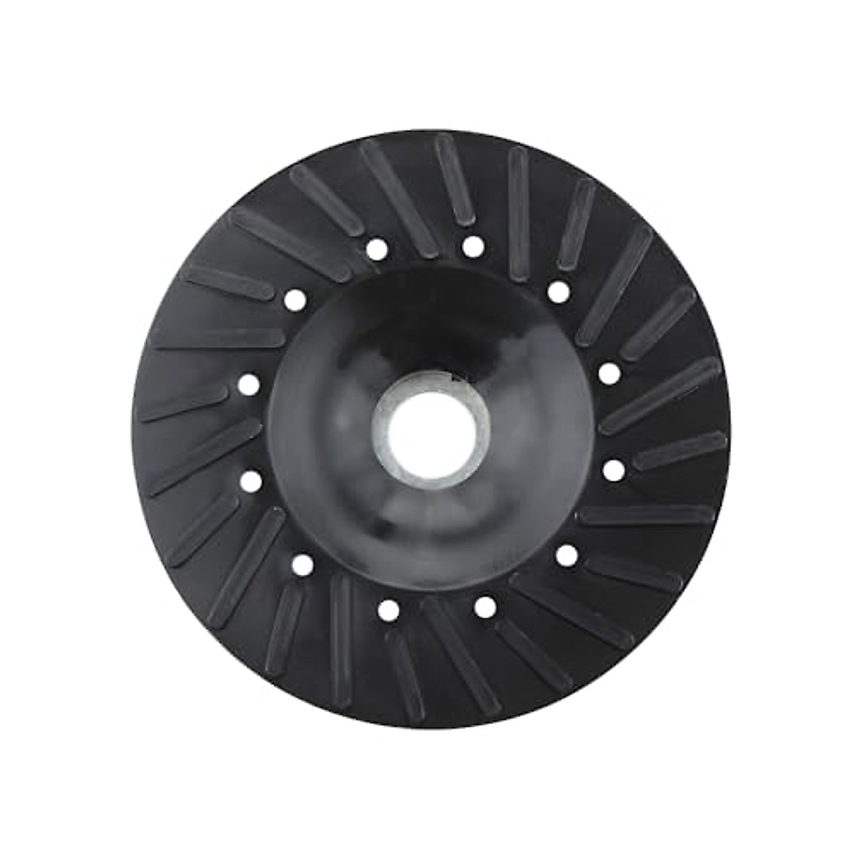 BHA Angle Grinder Ribbed Backing Pad for Resin Fiber Disc, 4.5" x 5/8"-11