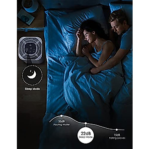 HEPA Air Purifiers for Home Large Room, CADR 300+ m³/h 1290sqft, with Extra H13 True HEPA Air Filter for Allergies Pets Dander