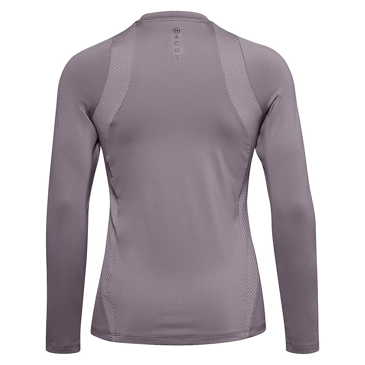 Under Armour Women's Rush Long Sleeve Workout T-Shirt , Slate Purple (585)/Iridescent , Large