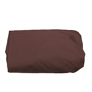 Outdoor Yard Park Swing Chair Canopy Replacement 3 Seater 78x50 Inch Waterproof Windproof Bird Droppings Heavy Duty Rip Proof Top Cover Brown