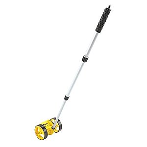 ROLATAPE RT204 Dual 4-inch Measuring Wheel , Yellow