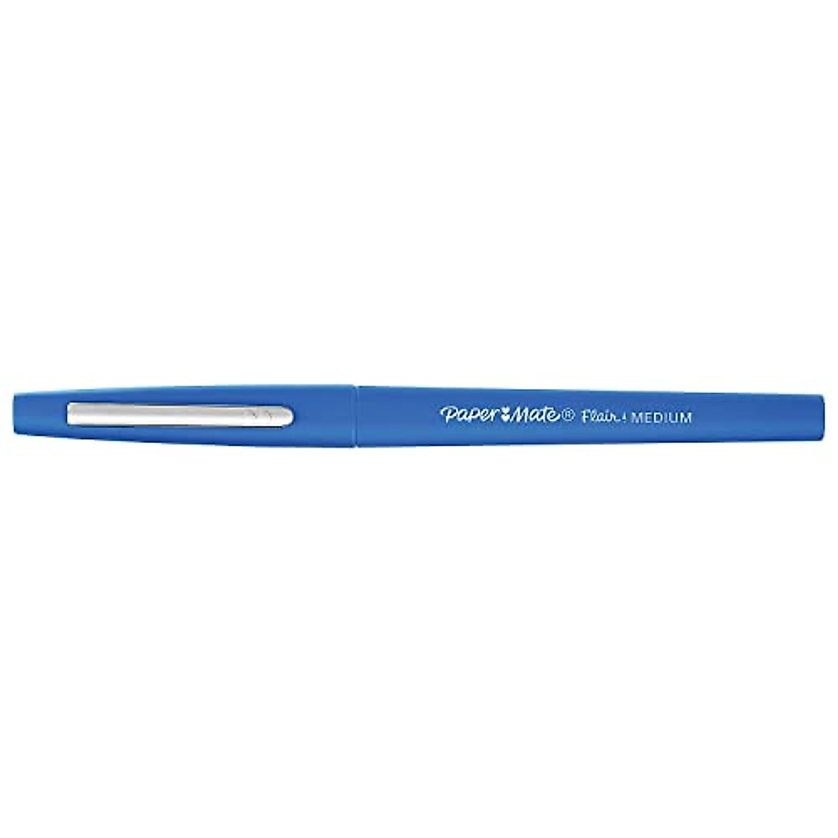 Paper Mate 8410152 Flair Medium Felt Tip Stick Pen, Blue Ink, 7Mm, Dozen