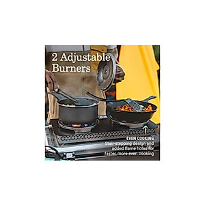 Coleman PEAK1 Camping Stove—2-Burner Camping Stove