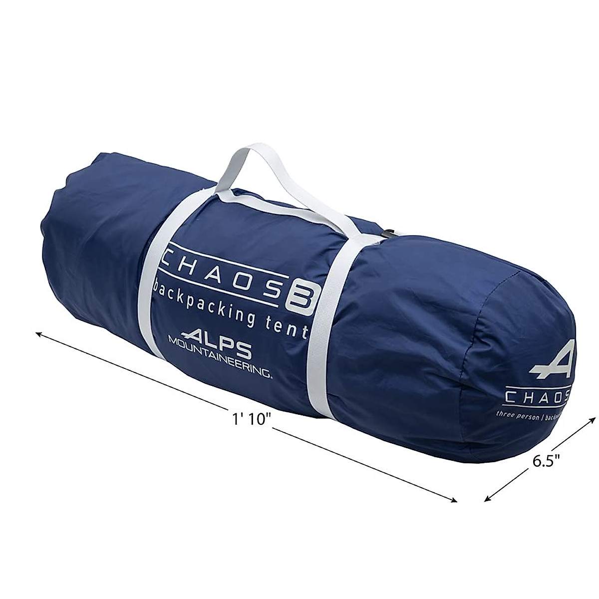 ALPS Mountaineering Chaos 3-Person Tent, Gray/Navy