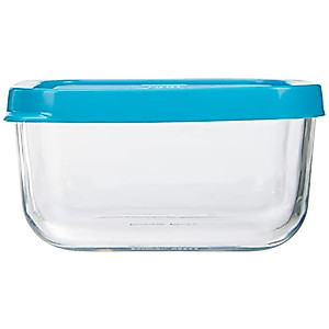 Bormioli Rocco Frigoverre 335180MA2321990 Food Container, Transparent, 9.7cm x 5cm