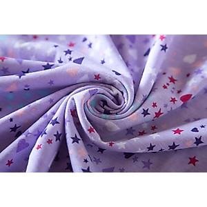 PNAEONG Women’s Pajama Set - Sleepwear Tops with Capri Pants Casual and Fun Prints Pajama Sets SY215-Purple-L