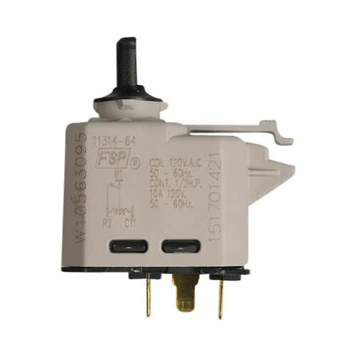 LYYRMF dryer start switch is suitable for W10563095 3022058 PS8759615 (Original after-sales repair parts)