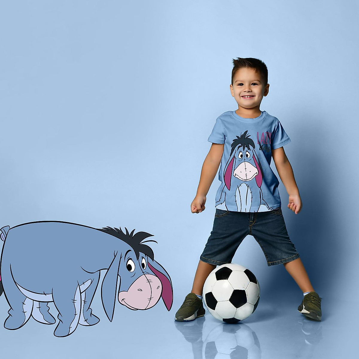 Winnie The Pooh, Tigger & Eeyore Graphic T-Shirts (3 Pack) Baby/Toddler to Kid 2T Lb/Or/Y SS