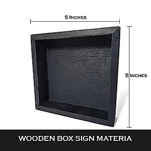 Modern Firefighter Gifts Wooden Box Sign Table Decor Plaque Not All Superheroes Wear Capes Some Fight Fires Wood Box Sign Art Home Shelf Desk Decoration 5 x 5 Inches