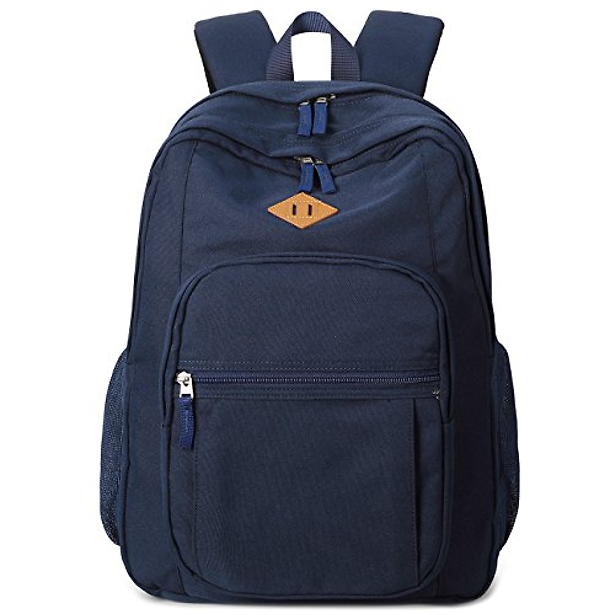 abshoo Classical Basic Womens Travel Backpack For College Men Water Resistant Bookbag (Navy)
