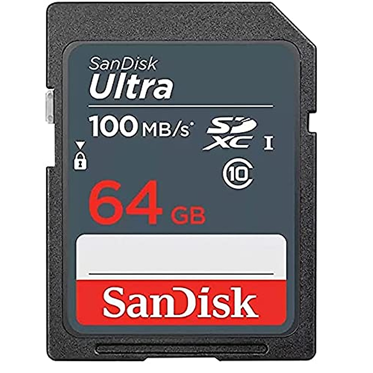 SanDisk 64GB Ultra SD Memory Card 5 Pack SDXC UHS-I Class 10 (SDSDUNR-064G-GN3IN) Bundle with 5 SD Card Cases & 1 Everything But Stromboli Card Reader