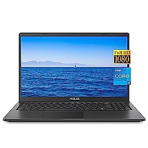 ASUS Newest Vivobook 15.6" FHD Slim Laptop Computer, Intel Core i5-1135G7(4 Cores), 20GB RAM, 1TB NVMe SSD, Full-Size Keyboard, WiFi, HDMI, Type-C, Win 11 Home, Black, w/CUE Accessories