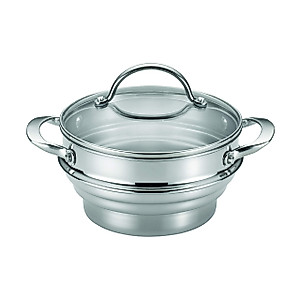 Anolon Classic Stainless Steel Universal Covered Steamer Insert