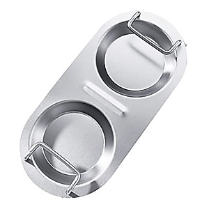 Zerodeko 3pcs stainless steel spoon rack spoon holder hot pot spoon rack lid holder utensil holder utensil rest stove organizer household scoop holder spoon storage holder home spoon rack