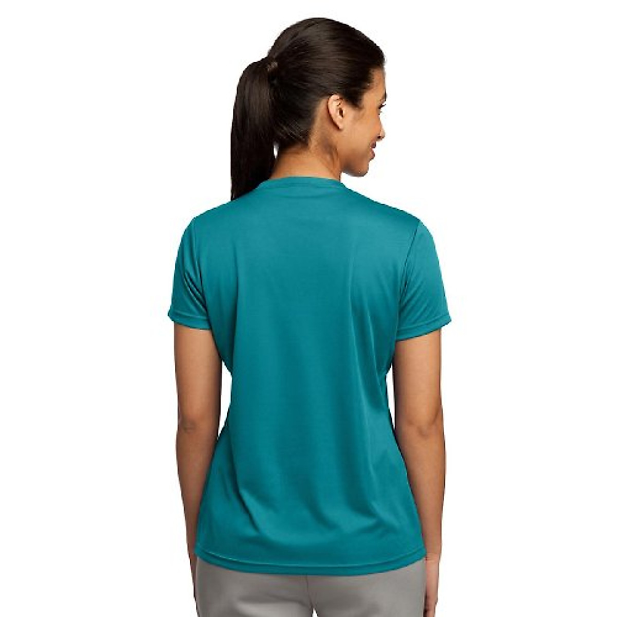 SPORT-TEK Women's PosiCharge Competitor Tee L Kelly Green