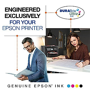 EPSON T802 DURABrite Ultra -Ink High Capacity Black -Cartridge (T802XL120-S) for select Epson WorkForce Pro Printers