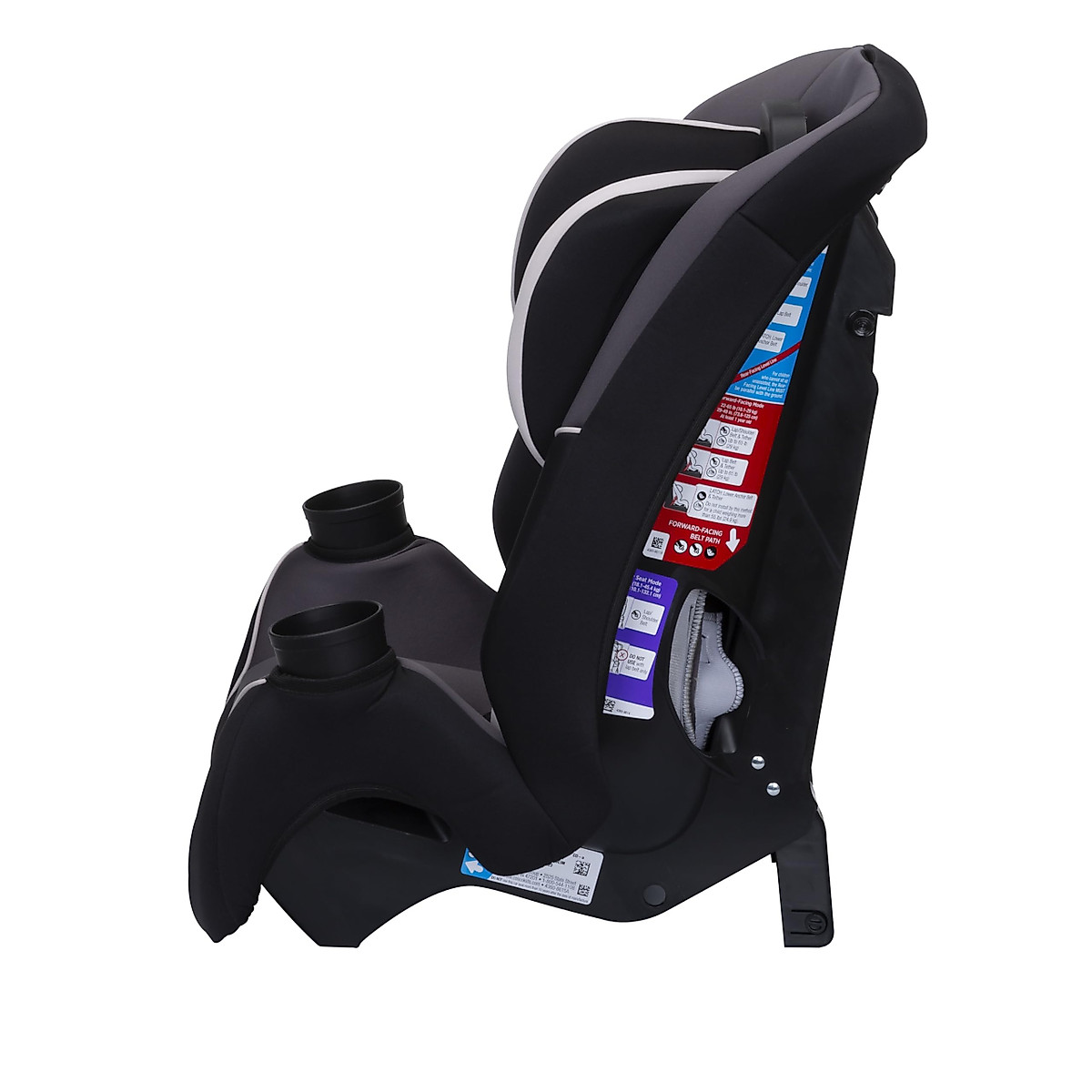 Safety 1st Crosstown All-in-One Convertible Car Seat, Rear-Facing 5-40 pounds, Forward-Facing 22-65 pounds, and Belt-Positioning Booster 40-100 pounds, Seal