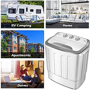 Generic EP24779 FUTADA Washing Machine, Gray