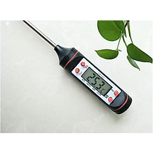 BBQ Thermometer. Digital Meat Thermometer for Cooking, Instant Read Meat Thermometer with Probe, Waterproof Digital Food Probe for Kitchen, Outdoor Grilling and BBQ! (Send Barbecue Tongs）