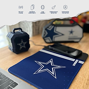 SOAR NFL Wireless Charging Mouse Pad, Dallas Cowboys