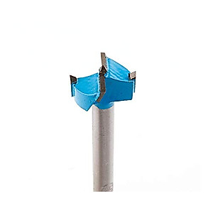 2Pcs 18mm Forstner Drill Bit with 7mm Hex Shank, Carbide Hinge Boring Drill Bit