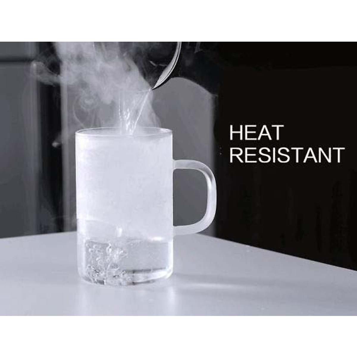 SAMADOYO High Grade Glass Tea Cup Home or Office Teacup W/t 304# Stainless Steel Infuser & Lid Borosilicate Glass SAMA S049A S050A (S050A-500ML)