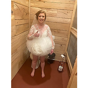 Bridal Wedding Dress Petticoat Underskirt Save You From Toilet Water Wedding Accessories 111 Ivory