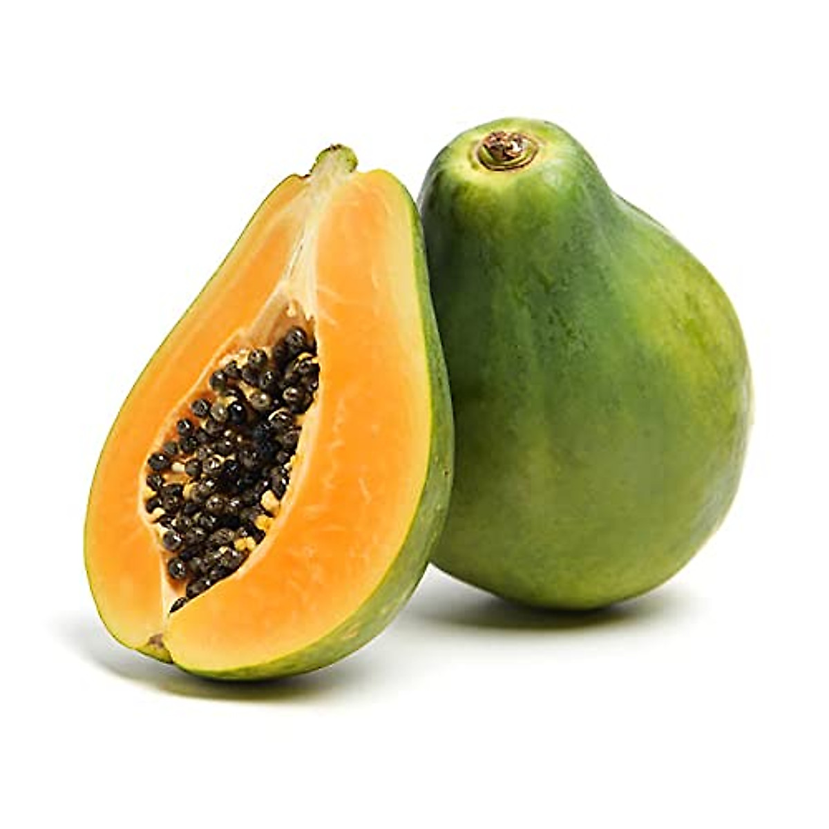 YEGAOL Garden 10Pcs Dwarf Waimanalo Papaya Fruit Tree Seeds Fast-Growing Perennial Non-GMO Tropical Sweet Fruit Patio Plant