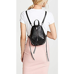 Rebecca Minkoff Mini Julian Backpack, BLACK