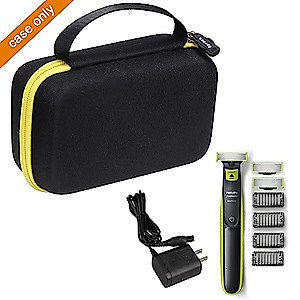 Aproca Hard Travel Storage Case Compatible with Philips Norelco OneBlade Face + Body Hybrid Electric Trimmer and Shaver QP2630/70 QP2630/72 (Black)