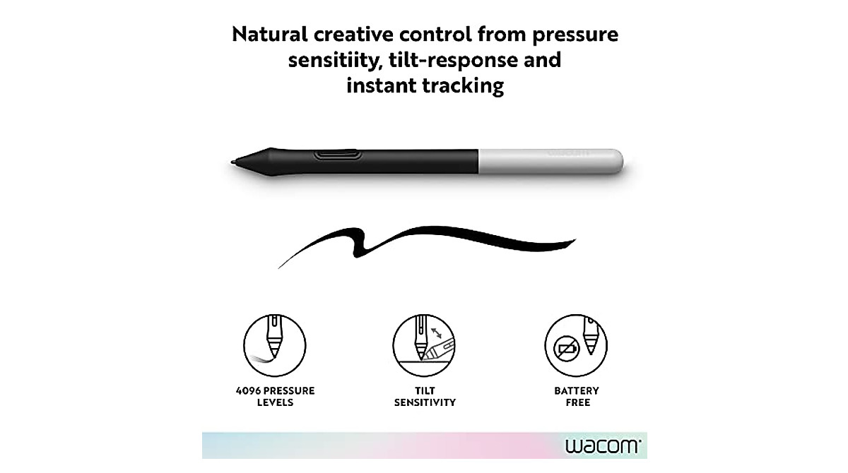 Wacom One Pen & STAEDTLER Noris EMR Stylus - Precision Control