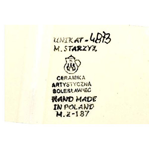 Polish Pottery Plate - Bread & Butter (6 1/4") - Unikat Signature - U4873