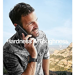 Dexnor Shockproof Case for Samsung Galaxy Z Flip 3 5G,Rugged Bumper Protective Case with Foldable Kickstand, Holster Cover with 360°Rotatable Belt Clip,Black