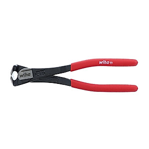 Wiha 32659 High Leverage End Cutting Nippers, 8-Inch & Komelon - 3110 Touch Lock 10' Power Tape Assorted Colors