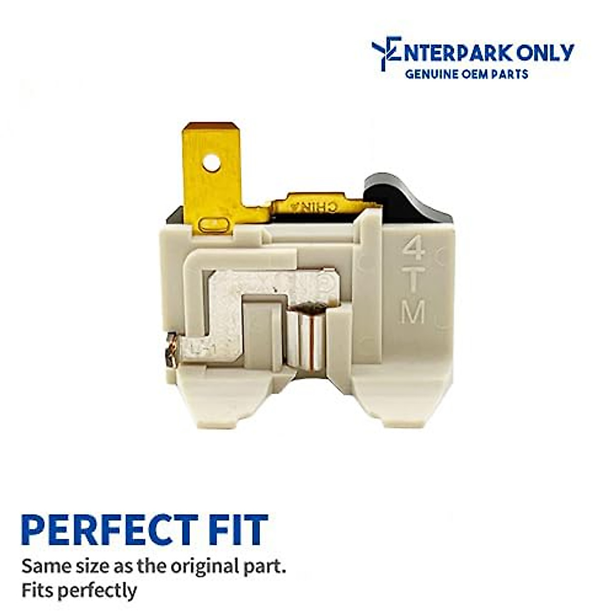 (6750C-0004S Overload Enterpark) 6750C-0004S ORIGINAL KLIXON Produced for LG Refrigerator Overload Protector Replacement Part - Item code: 314TFBYY-520…