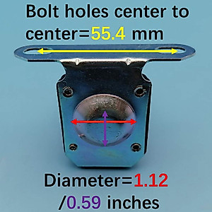 Tuzliufi Starter Solenoid Relay Compatible with 725-04439 725-04439A AM130365 AM132990 AM133094 AM138068 AM138497 GY00185 247288852 PGT9000 247203701 247374880 247889980 247889981 12V 4 Terminals Z403
