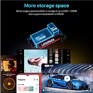 UMIDIGI Cell Phone G1 MAX, Android12 Unlocked Smartphone, Dual Sim 4G LTE Mobile Phone, 128GB/256G Expandable, 6.52" HD+ Night Mode，5150mAh, GSM Unlocked Phone