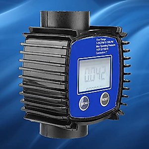 Digital Display Meter, High Accuracy Water Flowmeter for 1in Internal Thread for Various Media