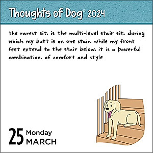 Thoughts of Dog 2024 Day-to-Day Calendar