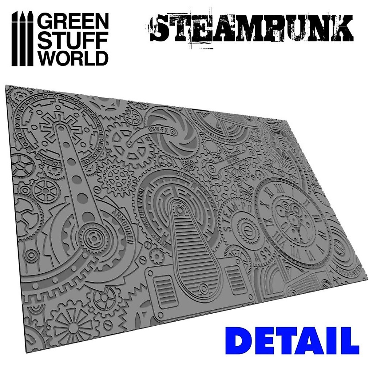 Green Stuff World Rolling Pin - Steampunk 2190