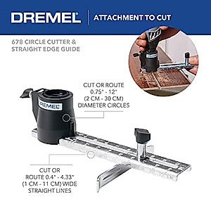 Dremel 4000-2/30 Variable Speed Rotary Tool Kit - Engraver, Polisher, and Sander- Perfect for Cutting, Detail Sanding, Engraving, Wood Carving, and Polishing- 2 Attachments & 30 Accessories