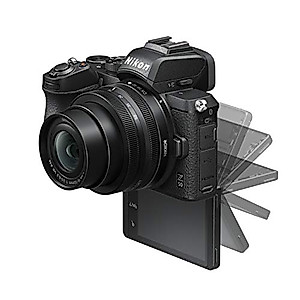 Nikon Z50 Body Mirrorless Camera (209-point Hybrid AF, High Speed Image Processing, 4K UHD Movies, High Resolution LCD Monitor) VOA050AE