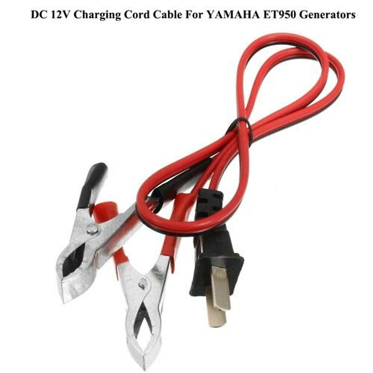 FASTROHY 2PCS 12V DC 2.3ft Generator Charging Cord Cable for Yamaha ET950 Generators