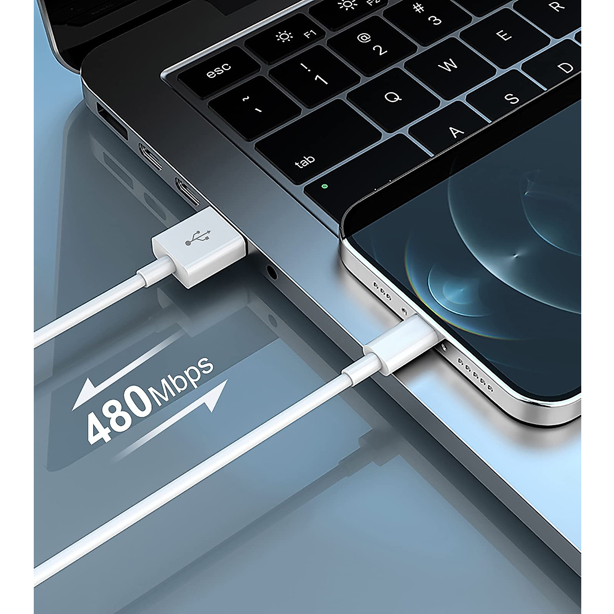 Souina iPhone Charger,[MFi Certified] Lightning Cable Original 3Pack 10ft USB Power Fast Charging Data Sync Transfer Cord Compatible with iPhone14 13 12 11 Max/X/8/7/Plus/6S/6