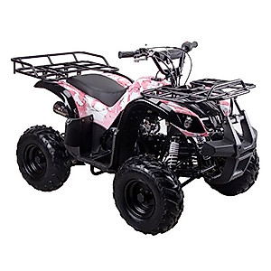 Coolster ARMY PINK 3125R New 125CC Kids ATV Fully Auto with Reverse