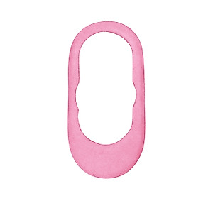 Toworldit Alcantara Central Multimedia Control Panel Frame Decoration Trim Cover Compatible with BMW Mini Cooper F54 F55 F56 F57 2014-2020 (Pink)