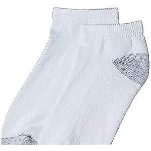 Hanes womens 10-pair Value Pack Low Cut athletic socks, White, 5 9 US