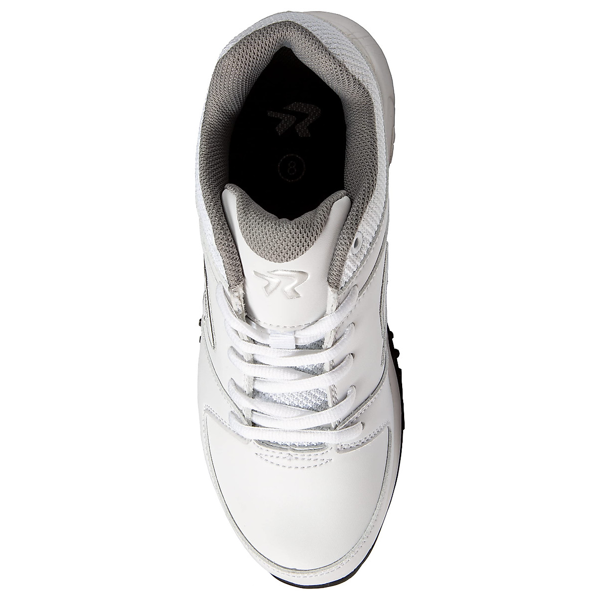 Ringor - Women's Flite Turf Softball Shoe (8.0 - White/Silver)