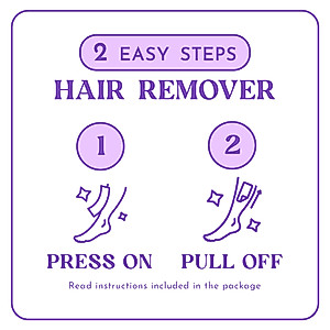 MOOM Express Wax Strips with Chamomile & Lavender, Hair Removal Kit with Finishing Oil - Wax Strips for Legs, Bikini, Face & Body, Perfect For Travel - 1 Pack of 10 Double-Sided Strips, 20 count